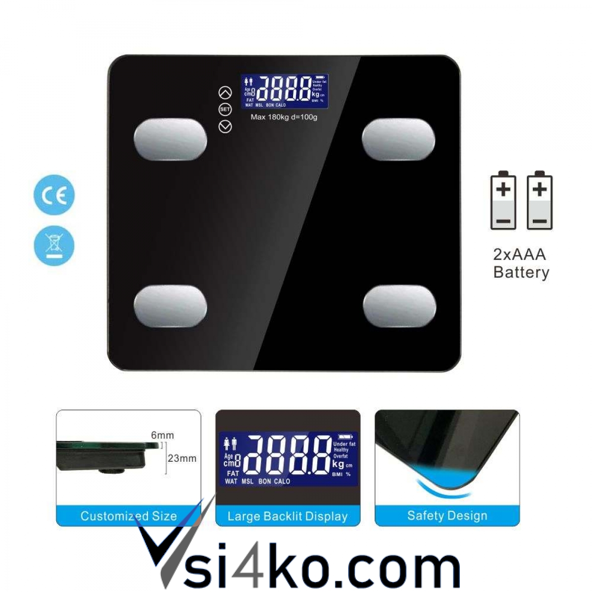 Електронен СМАРТ кантар | Vsi4ko.com